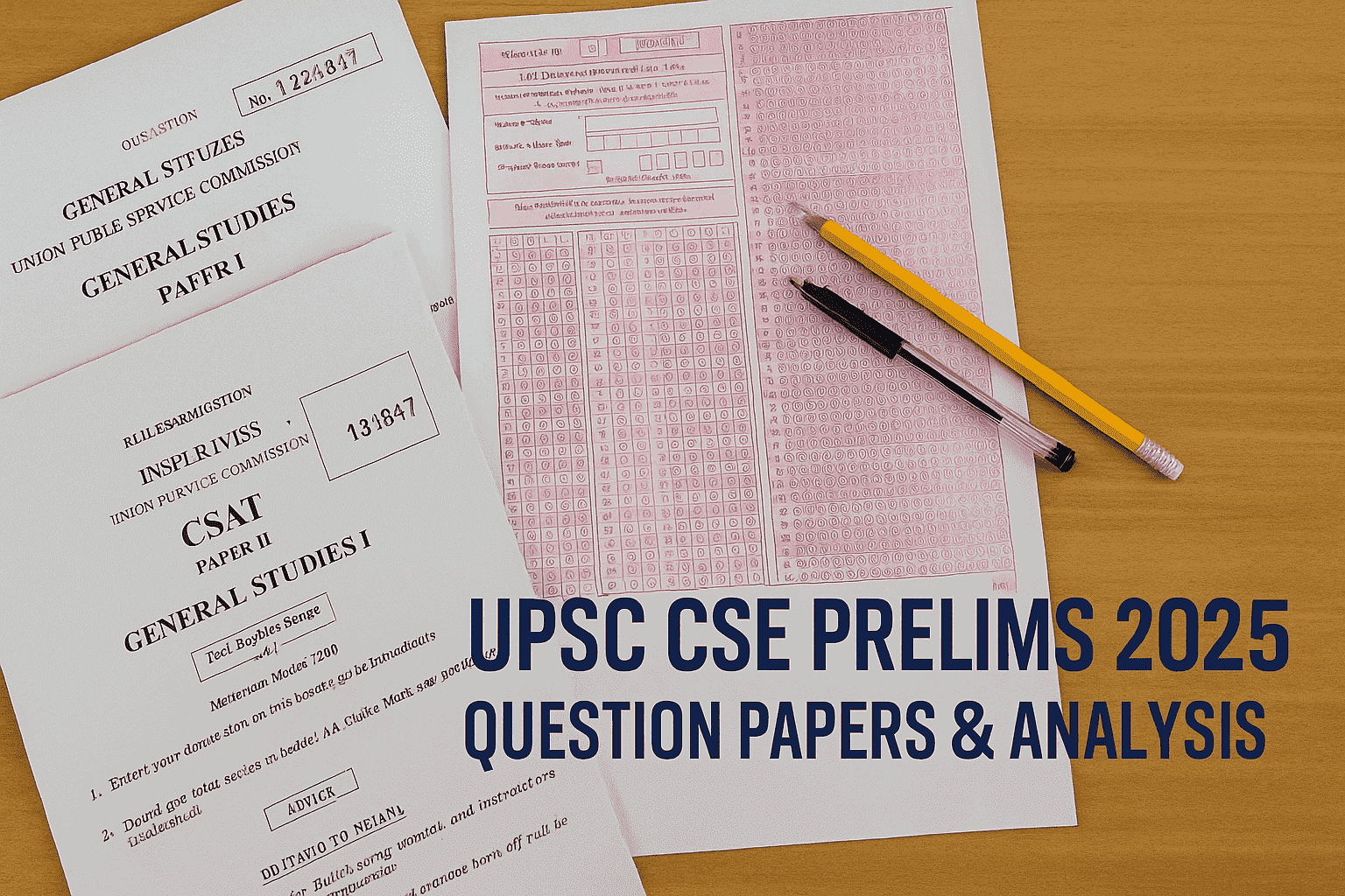UPSC CSE Prelims 2025 Question Paper Released: Download PDFs & Exam ...